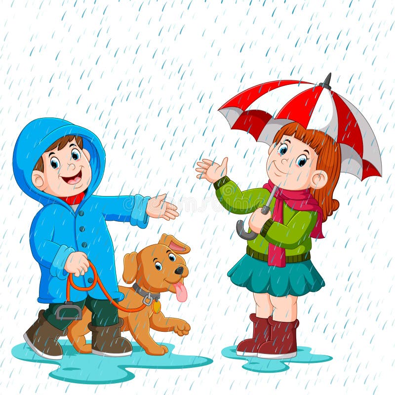 Cartoon Man Walking Rain Stock Illustrations – 1,132 Cartoon Man ...