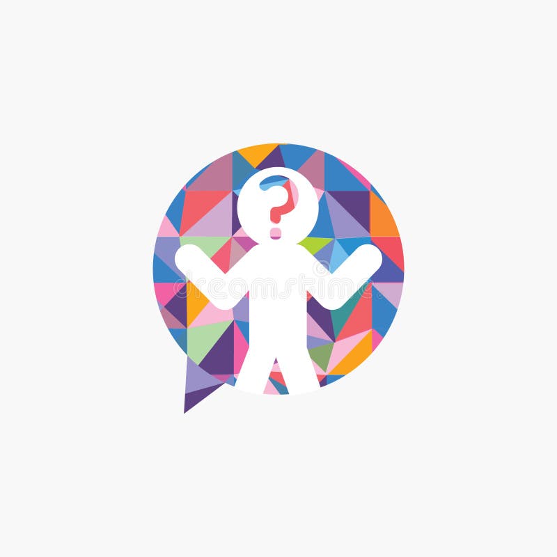 Colored Man Icon. Man Icon Vector. Colors Logo Stock Vector ...