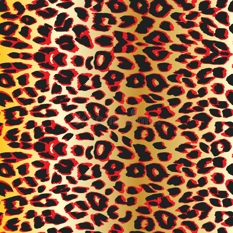 Cheetah Print Pattern Vector