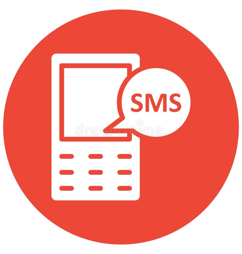 Messages Isolated Vector Icon Which Can Easily Modify or Edit Stock ...