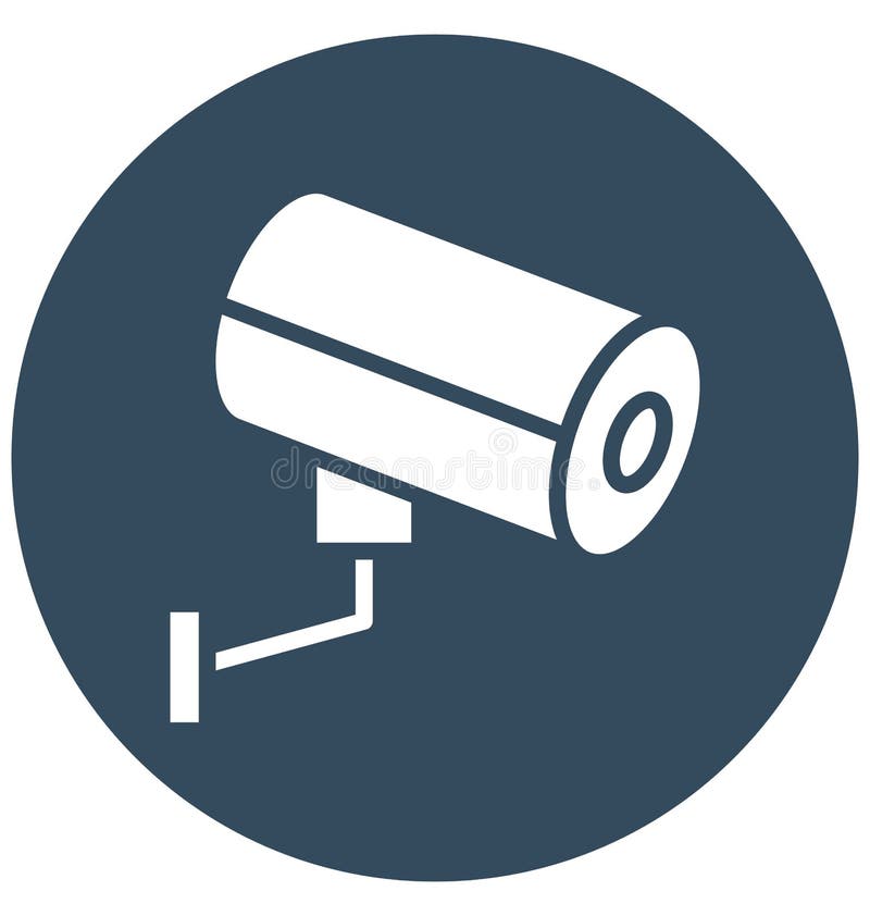 Ccd Camera Isolated Vector Icon Which Can Easily Modify or Edit Stock ...