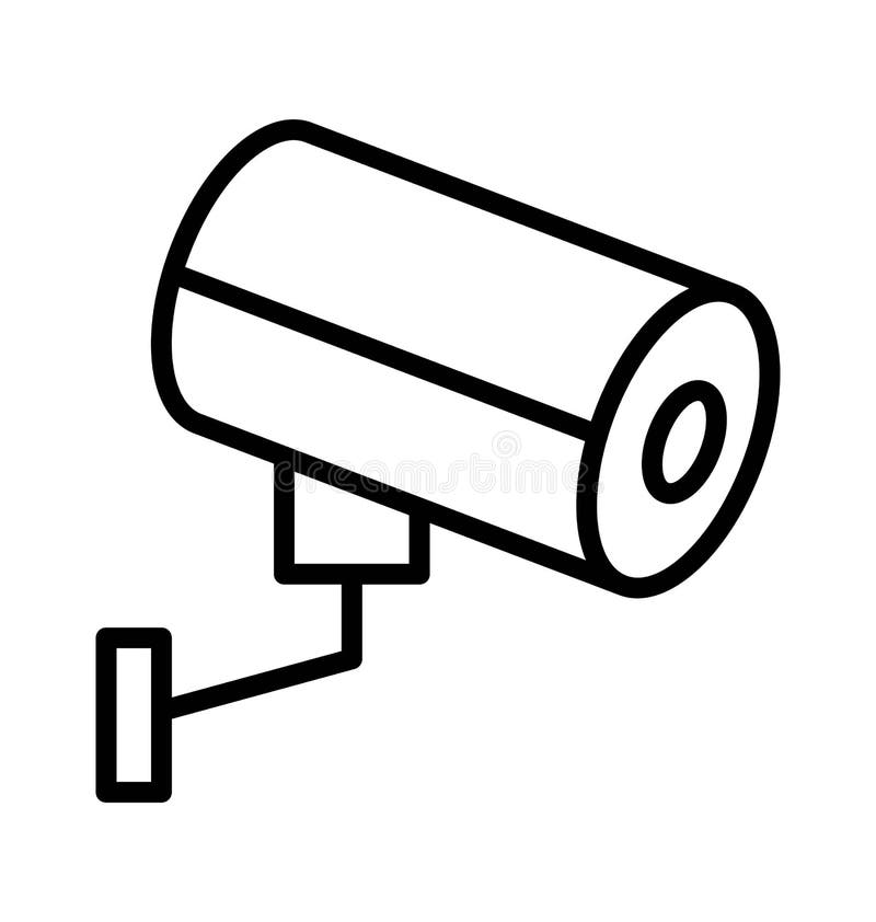 Ccd Camera Isolated Vector Icon Which Can Easily Modify or Edit Stock ...
