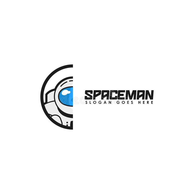 Spaceman Logo . Astronaut Logo Template Stock Illustration ...