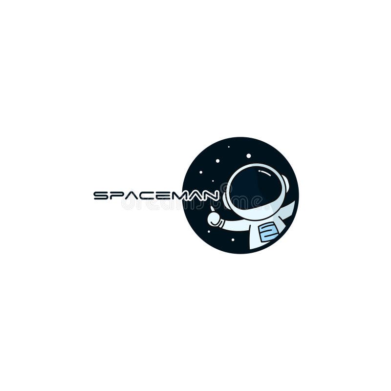 Spaceman Logo . Astronaut Logo Template Stock Illustration ...
