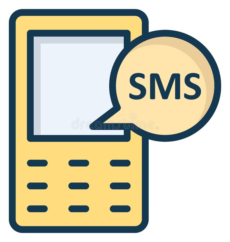 Messages Isolated Vector Icon Which Can Easily Modify or Edit Messages ...