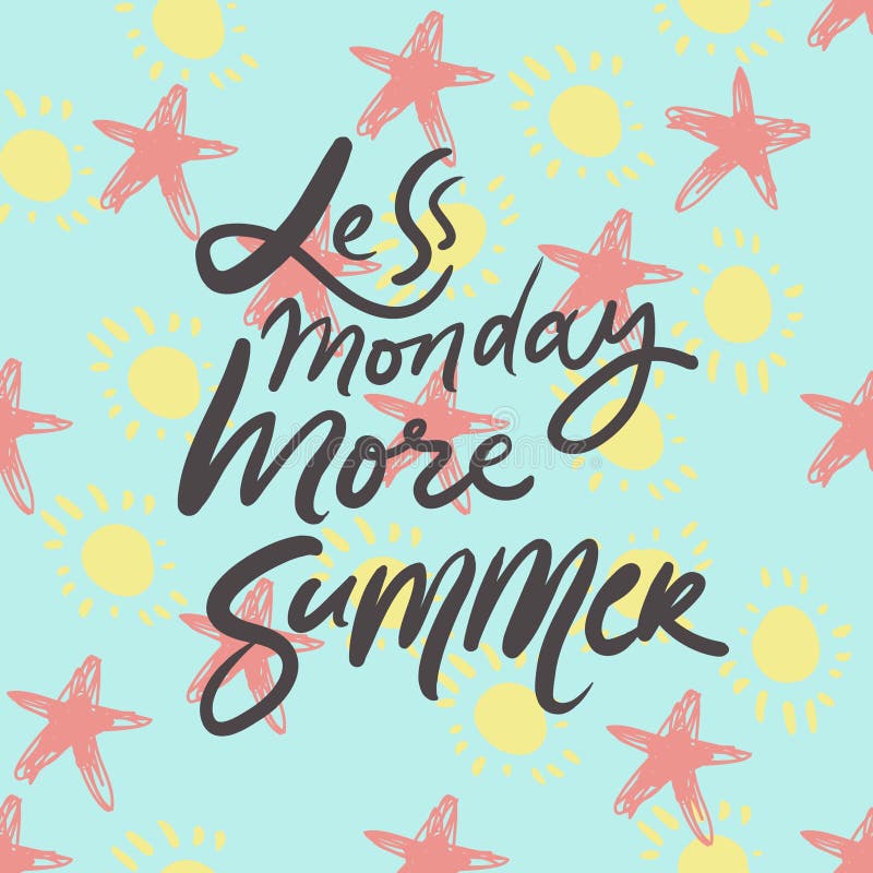 Ok, Monday! Let Do it. Hand Drawn Cup of Coffee and Donut Stock Vector ...