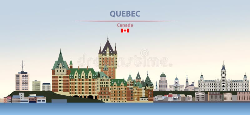 Quebec background stock vector. Illustration of background - 5413034