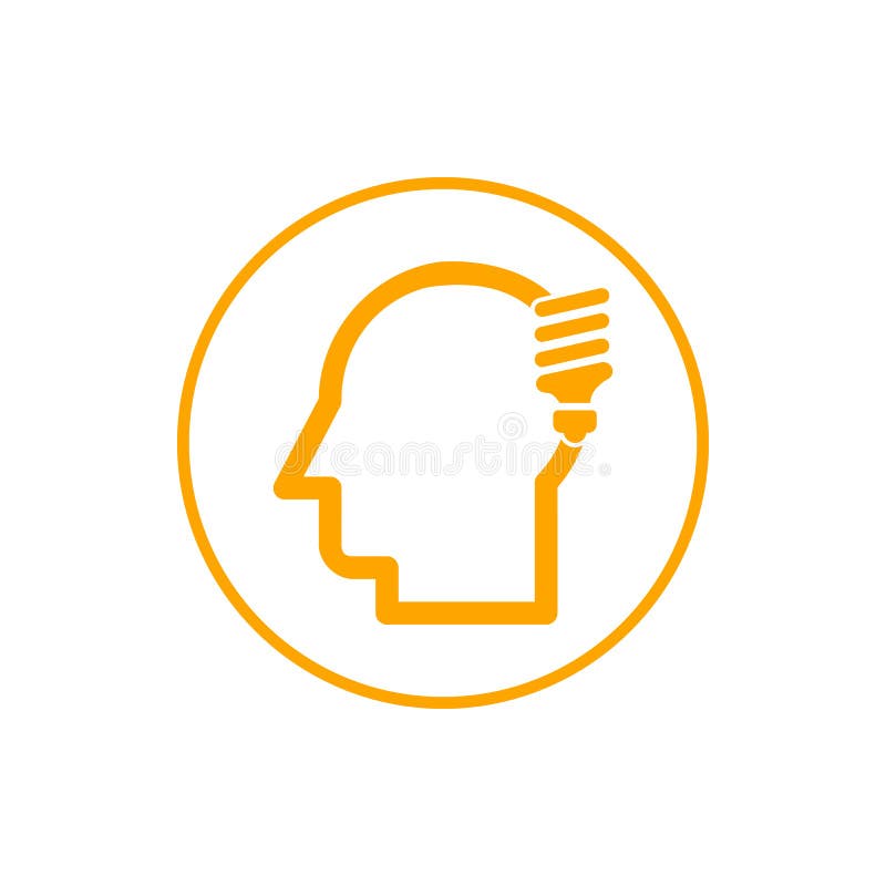 Icon Orange Thinking Stock Illustrations – 1,306 Icon Orange Thinking ...