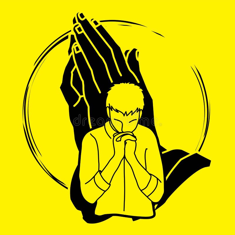 Group of People Pray To God , Prayer, Praise To the Lord , Double ...