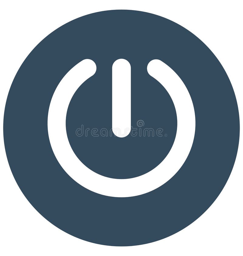 Standby Isolated Vector Icon Which Can Easily Modified or Edit Stock ...