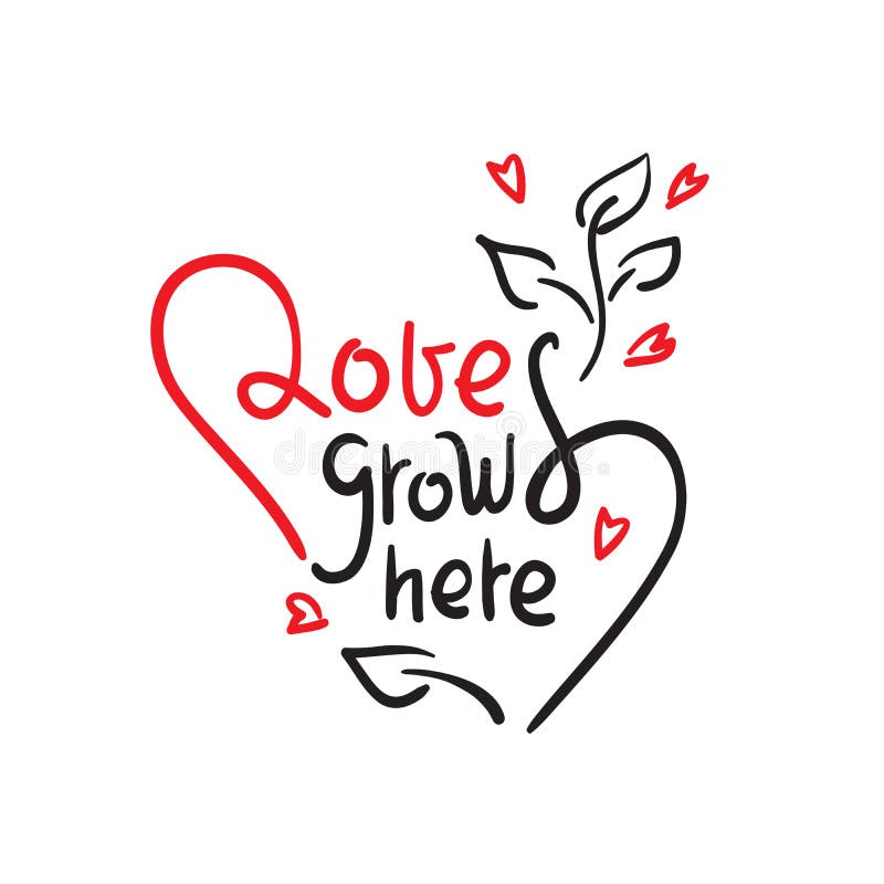 Love Grows Stock Illustrations – 459 Love Grows Stock Illustrations ...