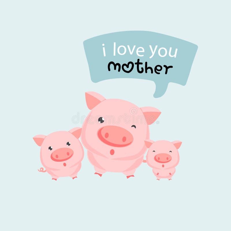 Three Little Pigs Mom Stock Illustrations – 8 Three Little Pigs Mom ...