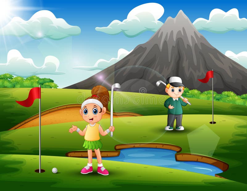 Animated Kids Golf