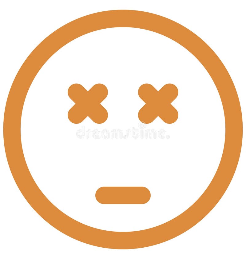 Eye Sealed, Angry Vector Isolated Icon Which Can Easily Modify or Edit ...