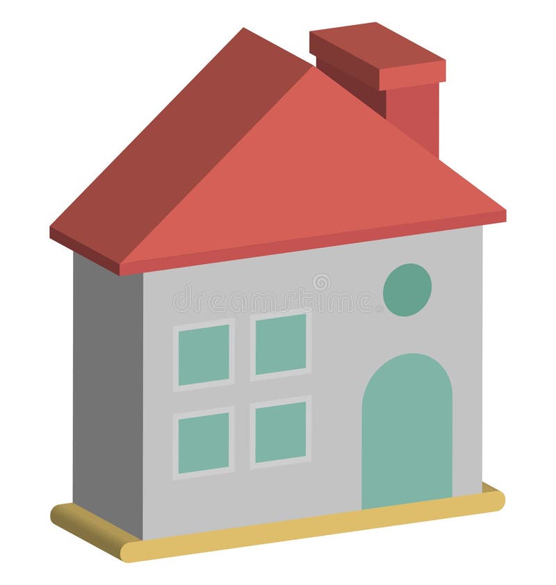 Shack Vector Icon Which Can Easily Modify or Edit Stock Vector ...