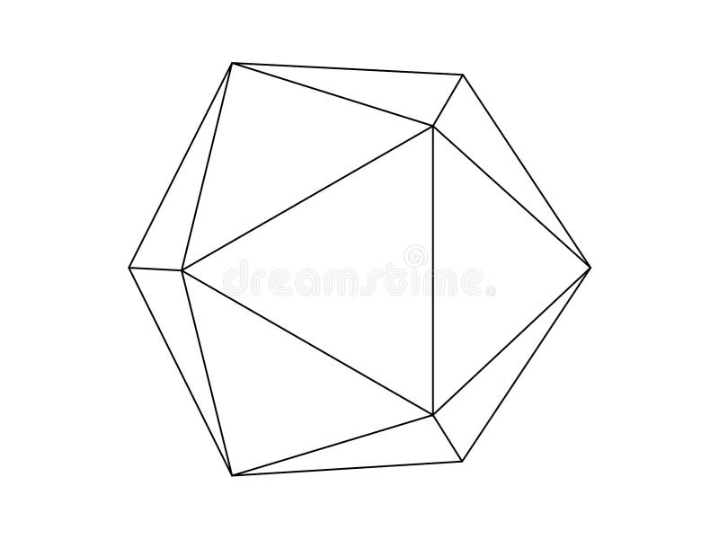 Geodesic Sphere Illustration Vector Stock Vector - Illustration of ...