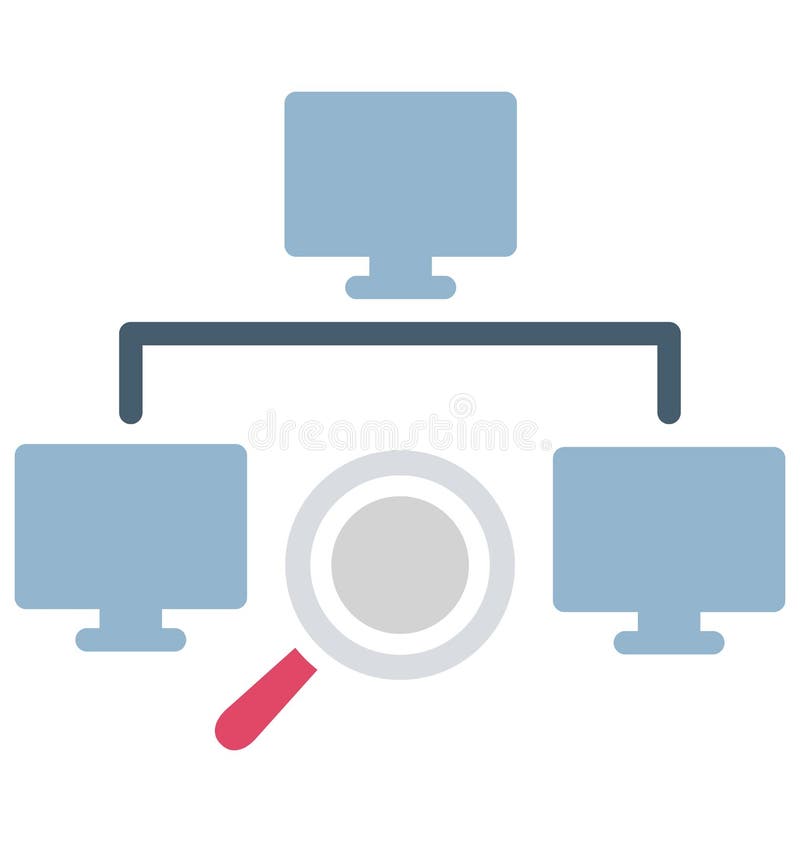 It Monitoring Isolated Vector Icon Which Can Easily Modify or Edit ...