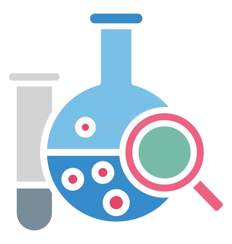 Chemical Analysis Isolated Vector Icon Which Can Easily Modify or Edit ...