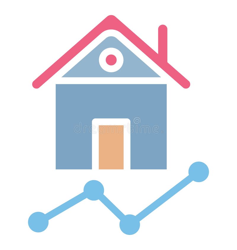 Home Value Isolated Vector Icon Which Can Easily Modify or Edit Stock ...