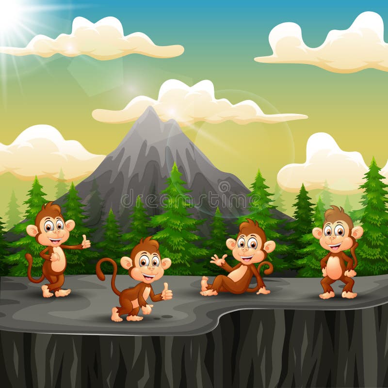 Cliff Monkey Stock Illustrations – 224 Cliff Monkey Stock Illustrations ...