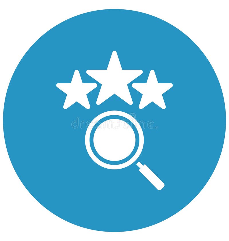 Rank Search Isolated Vector Icon Which Can Easily Modify or Edit Stock ...