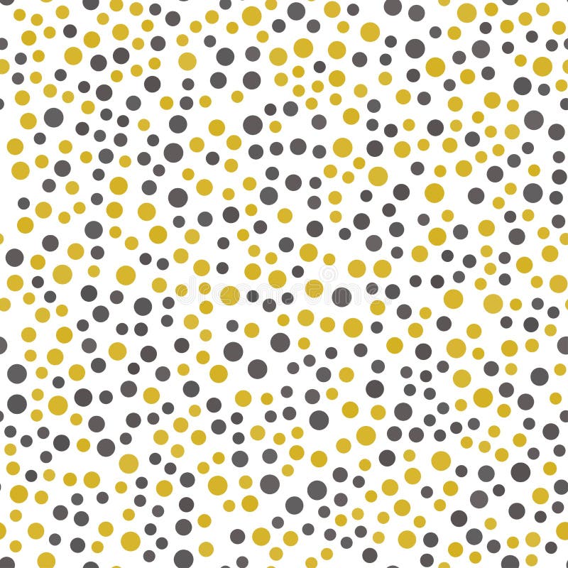 Abstract Seamless Pattern Circle Color Background Stock Vector ...