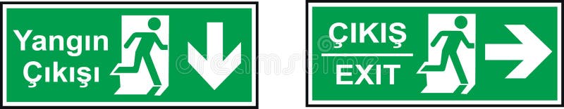 Turkish Signage Models, Hazard Sign, Prohibited Sign, Occupational ...