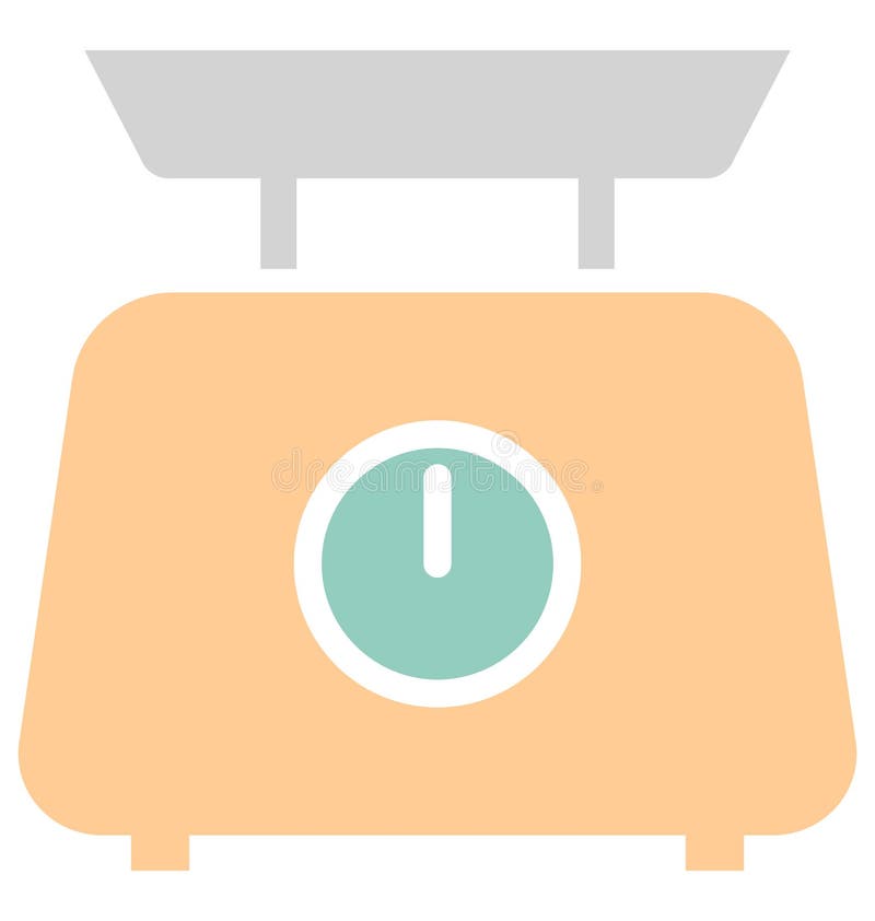 Electronic Scale Isolated Vector Icon Which Can Easily Modify or Edit ...