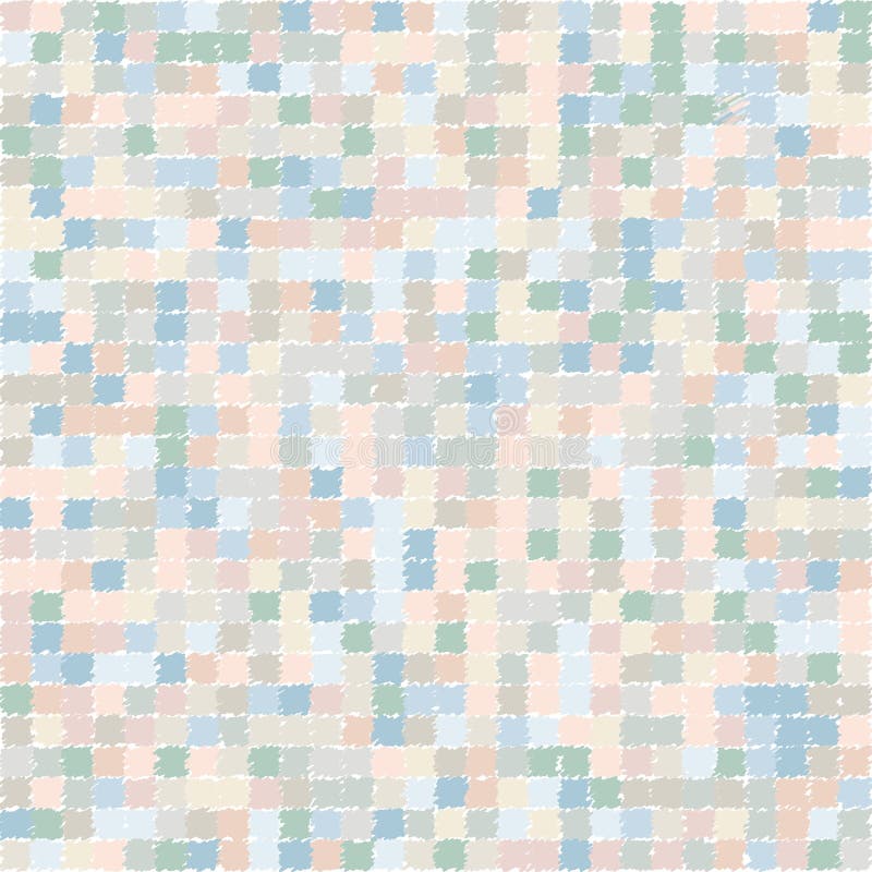 Pastel Seamless Pixel Pattern Stock Vector - Illustration of design ...