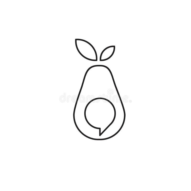 Avocado Shape Stock Illustrations – 2,174 Avocado Shape Stock ...