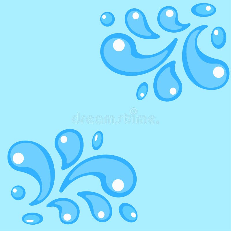 Corner Water Splash Stock Illustrations – 1,330 Corner Water Splash ...