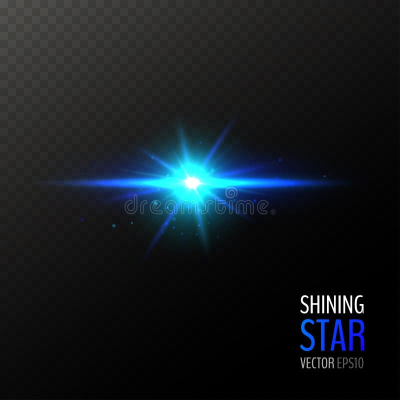 Shining Bright Abstract Star Stock Vector - Illustration of background ...