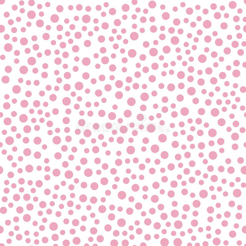 Abstract Seamless Pattern Circle Color Background Stock Vector ...