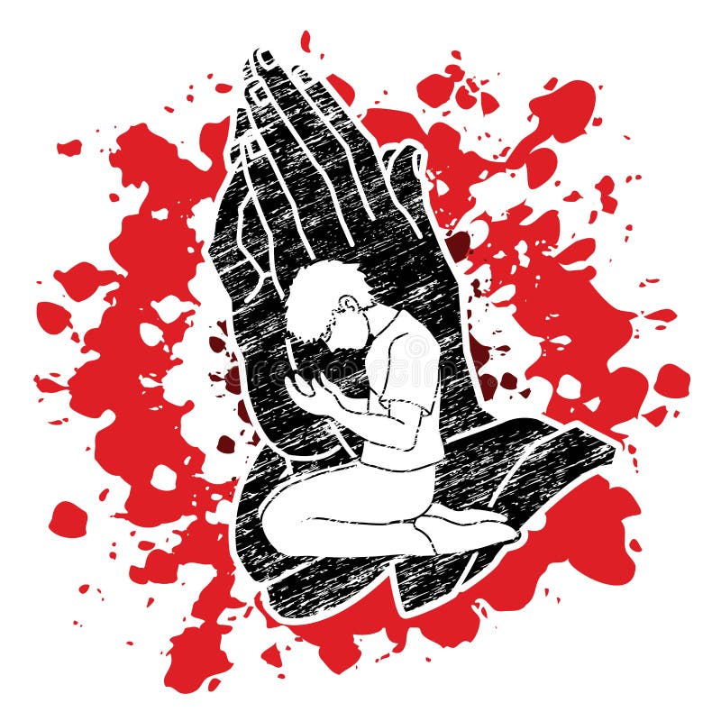 Prayer Cartoon Stock Illustrations – 18,310 Prayer Cartoon Stock ...