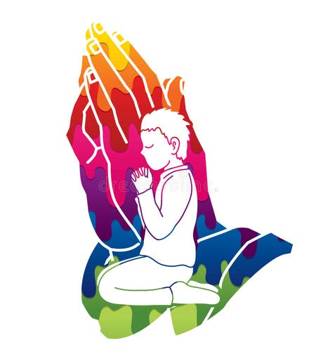 Prayer Cartoon Stock Illustrations – 18,310 Prayer Cartoon Stock ...