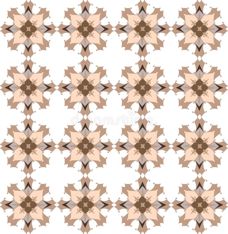 Abstract Dull Colored Illustration Pattern for Background and Textile ...