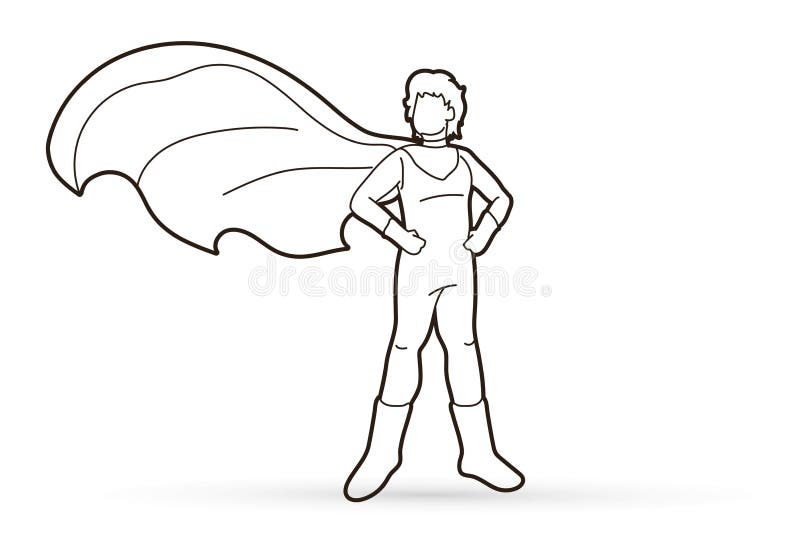 Super Hero Man Cartoon Stock Illustrations – 21,135 Super Hero Man ...