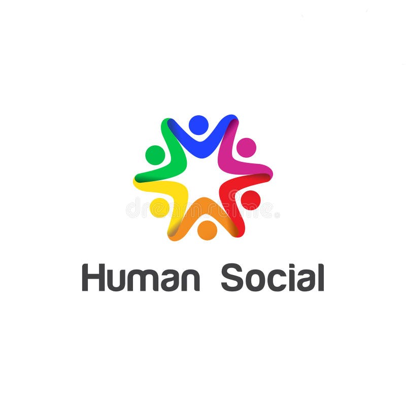 Human Social, Unity, Together, Connection, Relation Logo Design ...