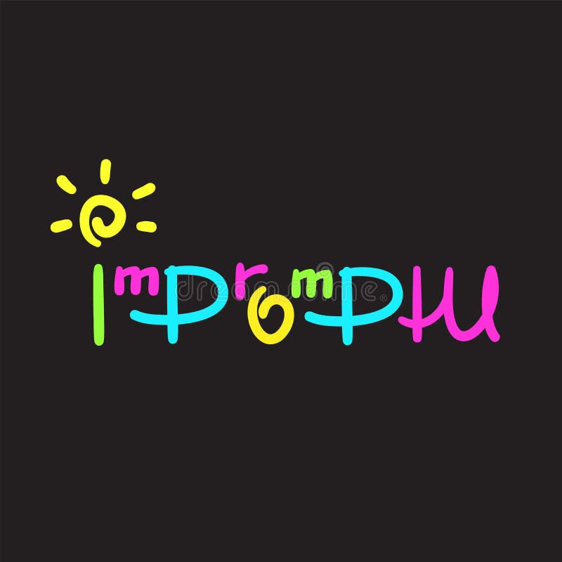 Impromptu Stock Illustrations – 200 Impromptu Stock Illustrations ...