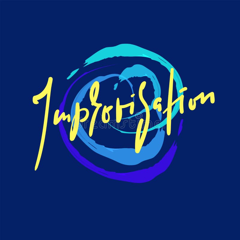 Improvisation Poster Stock Illustrations – 542 Improvisation Poster ...