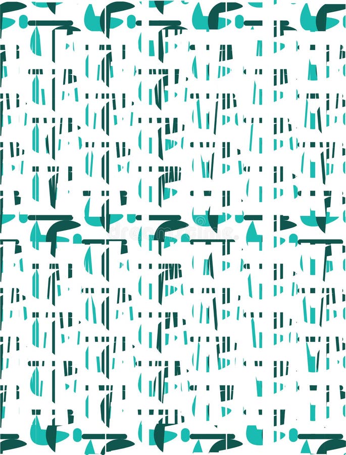 A Blue Shaded Colorful Pattern Background. Stock Illustration ...