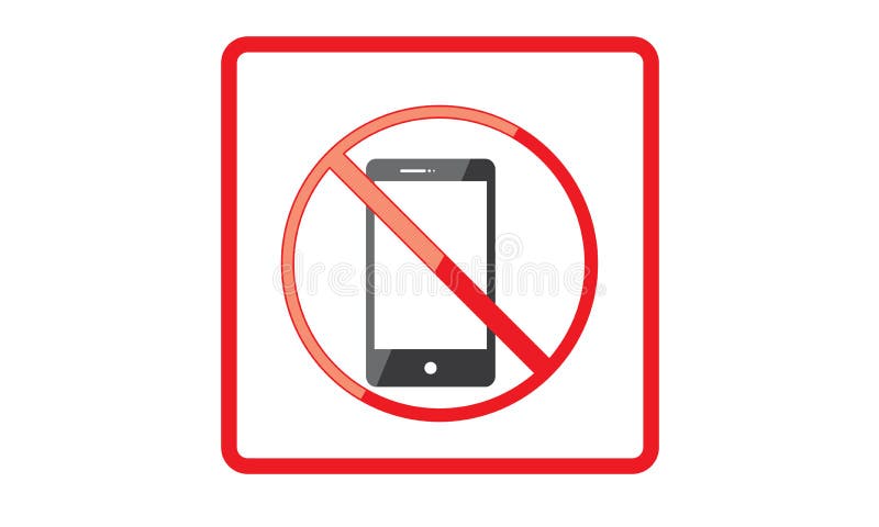 Off Mobile Phone Sign Switch Off Phone Icon No Phone Allowed Mobile ...