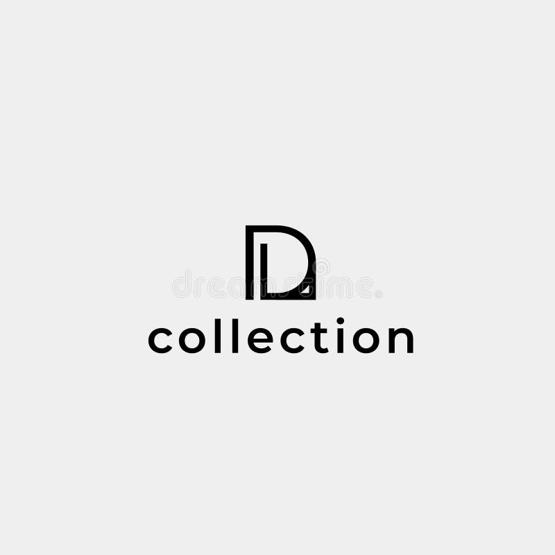 D,L Vector Logo. DL Logo. Business Logo Stock Vector - Illustration of ...