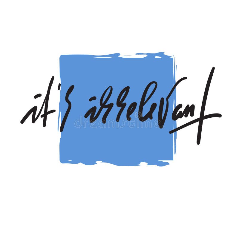 Irrelevant Stock Illustrations – 414 Irrelevant Stock Illustrations ...