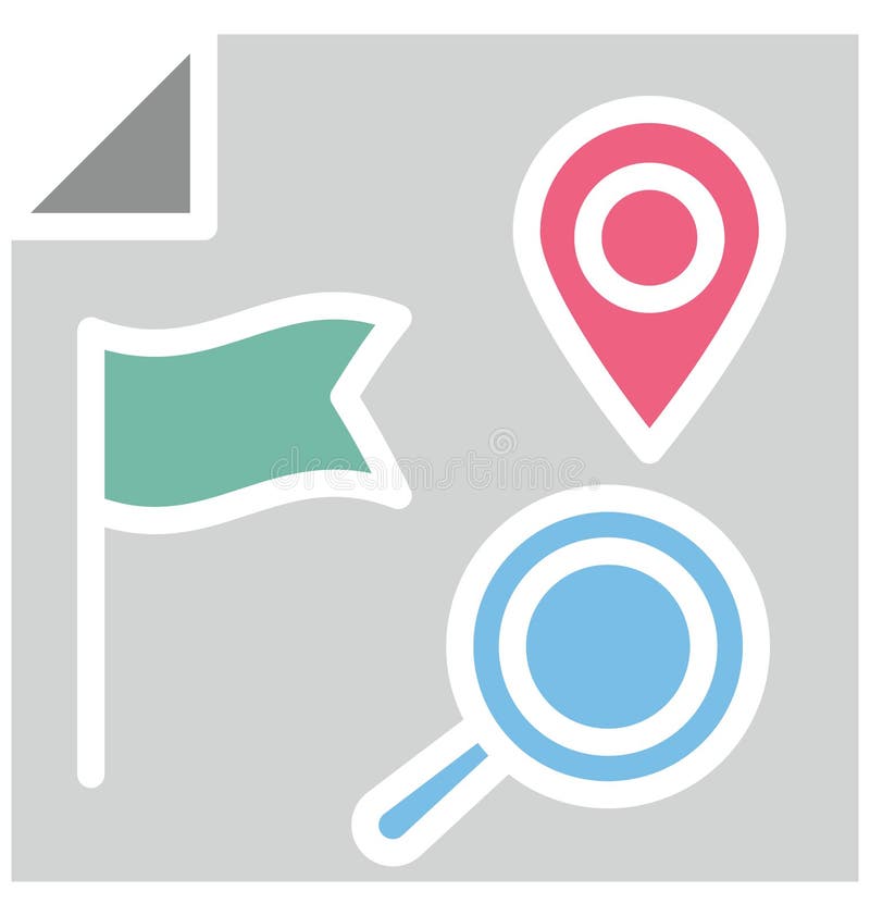 Find Location Isolated Vector Icon Which Can Easily Modify or Edit ...