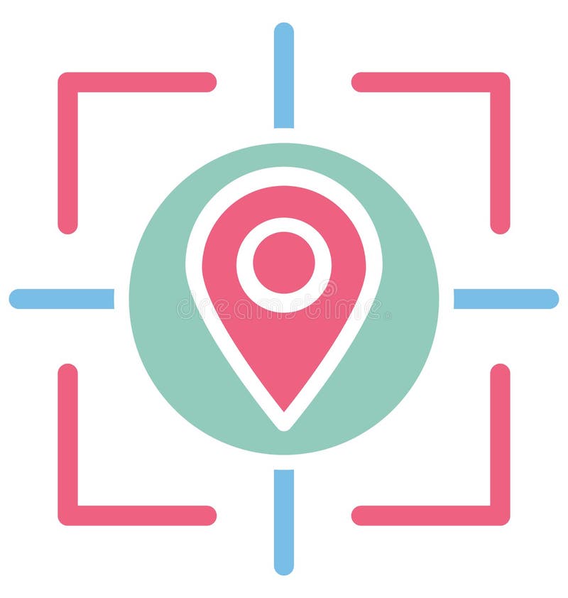 Cartography Isolated Vector Icon that Can Easily Modify or Edit Stock ...