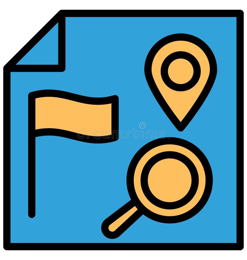 Find Location Isolated Vector Icon Which Can Easily Modify or Edit ...