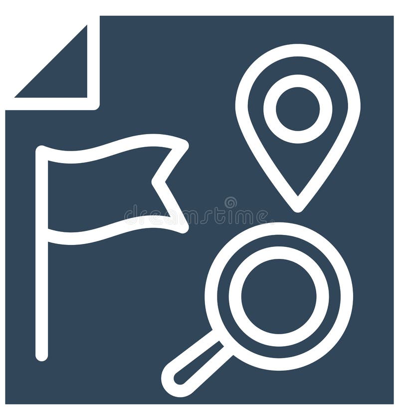 Find Location Isolated Vector Icon Which Can Easily Modify or Edit ...