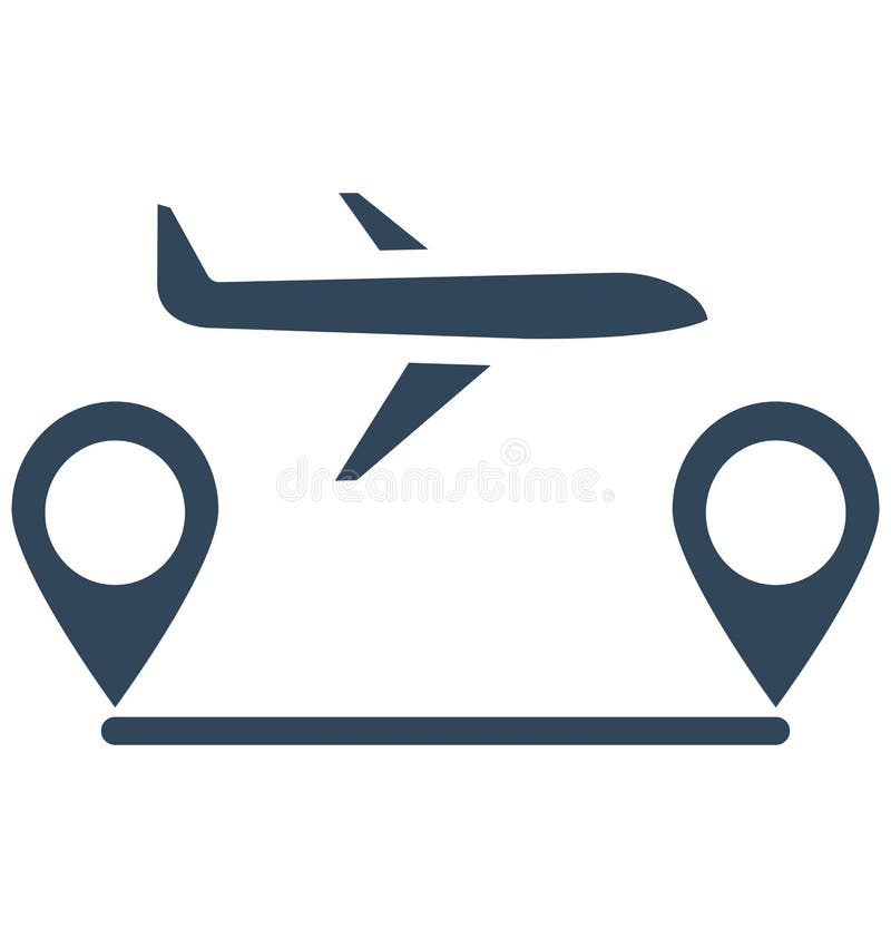 Active Aircraft Tracking Isolated Vector Icon Which Can Easily Modify ...