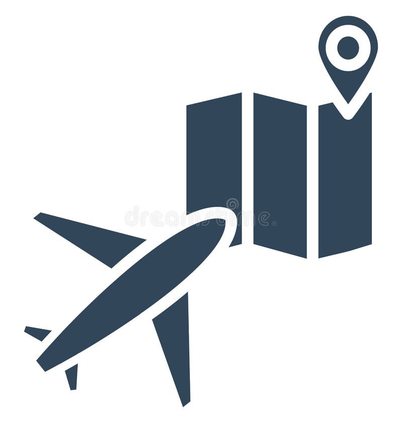 Flight Tracker Color Isolated Vector Icon That Can Be Easily Modified ...